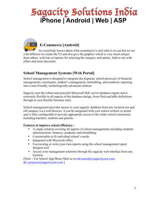 Sagacity Solutions Company Profile | PDF