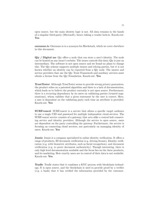 Matching Identity Management Solutions to Self-Sovereign Identity Principles | PDF