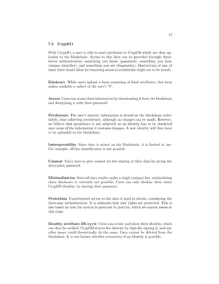 Matching Identity Management Solutions to Self-Sovereign Identity ...