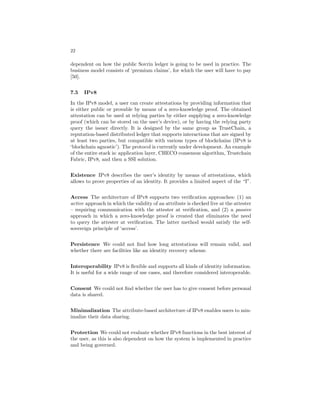 Matching Identity Management Solutions to Self-Sovereign Identity ...