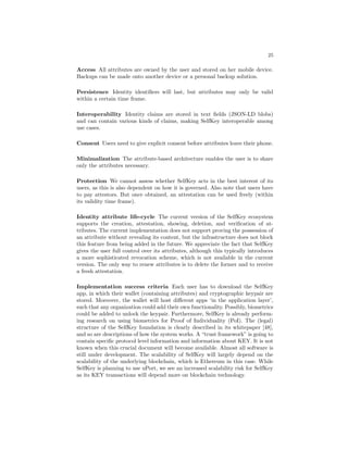 Matching Identity Management Solutions to Self-Sovereign Identity Principles | PDF