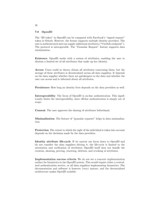 Matching Identity Management Solutions to Self-Sovereign Identity ...