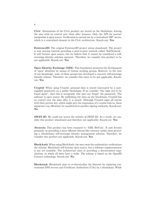 Matching Identity Management Solutions to Self-Sovereign Identity ...