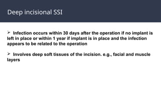 Surgical Site Infection (SSI), by- [Dr.Md. Maksud Islam Shamim] | PPT