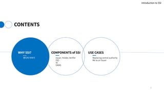 SSI Introduction | PDF