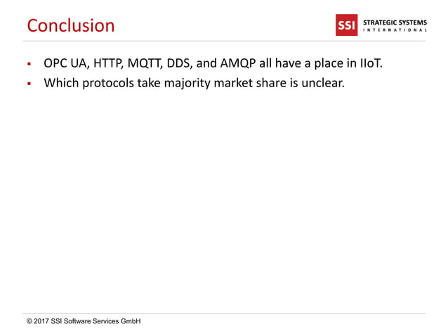 IOTprotocols and overview (SSI) | PPT