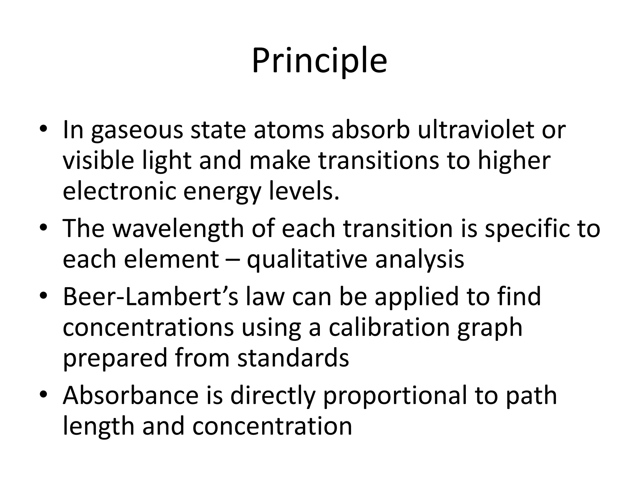 Atomic absorption spectroscopy | PPTX