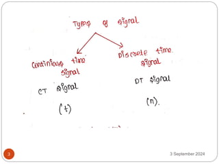 Introduction to Signals and Systems and basics | PPT