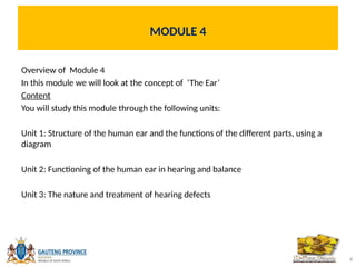PPT Life Sciences Grade 12 Module 4 The Ear.pptx