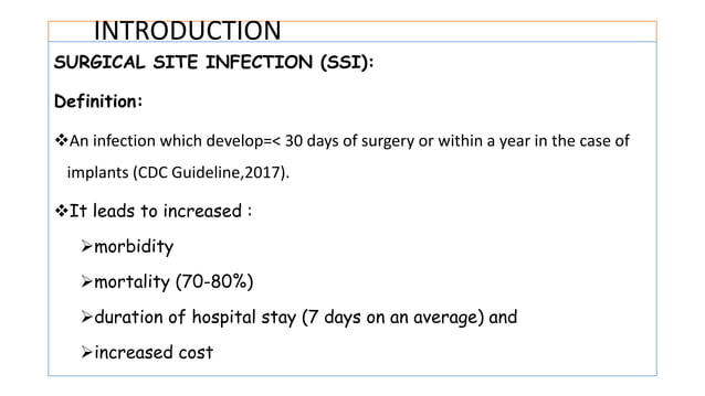 Surgical site infection PRACTICAL PRESENTATION.pptx