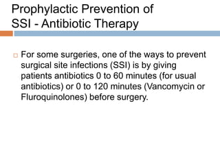SSI prevention bundle practice in operation theater | PDF