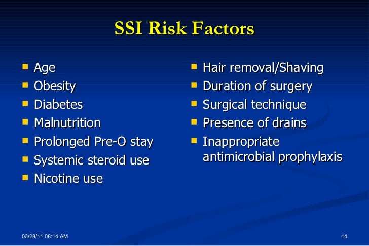 Ssi ;problems&prevention