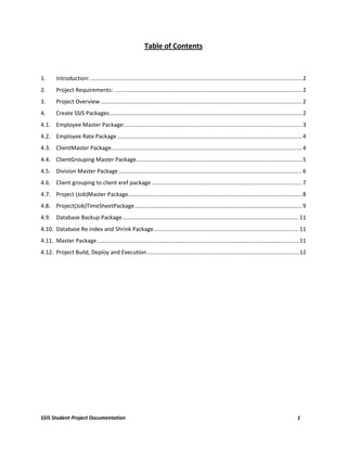 A-Project Report- SSIS | PDF
