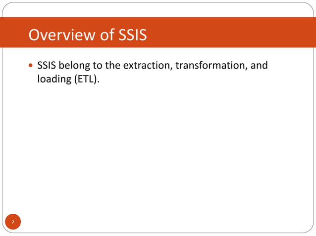 Ssis | PPTX
