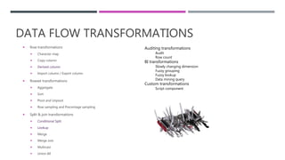 SSIS: Flow tasks, containers and precedence constraints | PPT