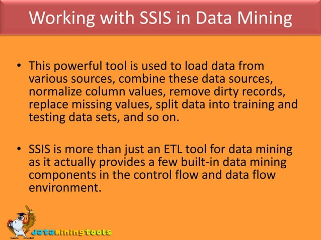 Ms Sql Server Ssis And Data Mining Ppt