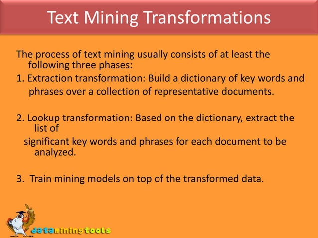MS SQL SERVER: SSIS and data mining | PPT
