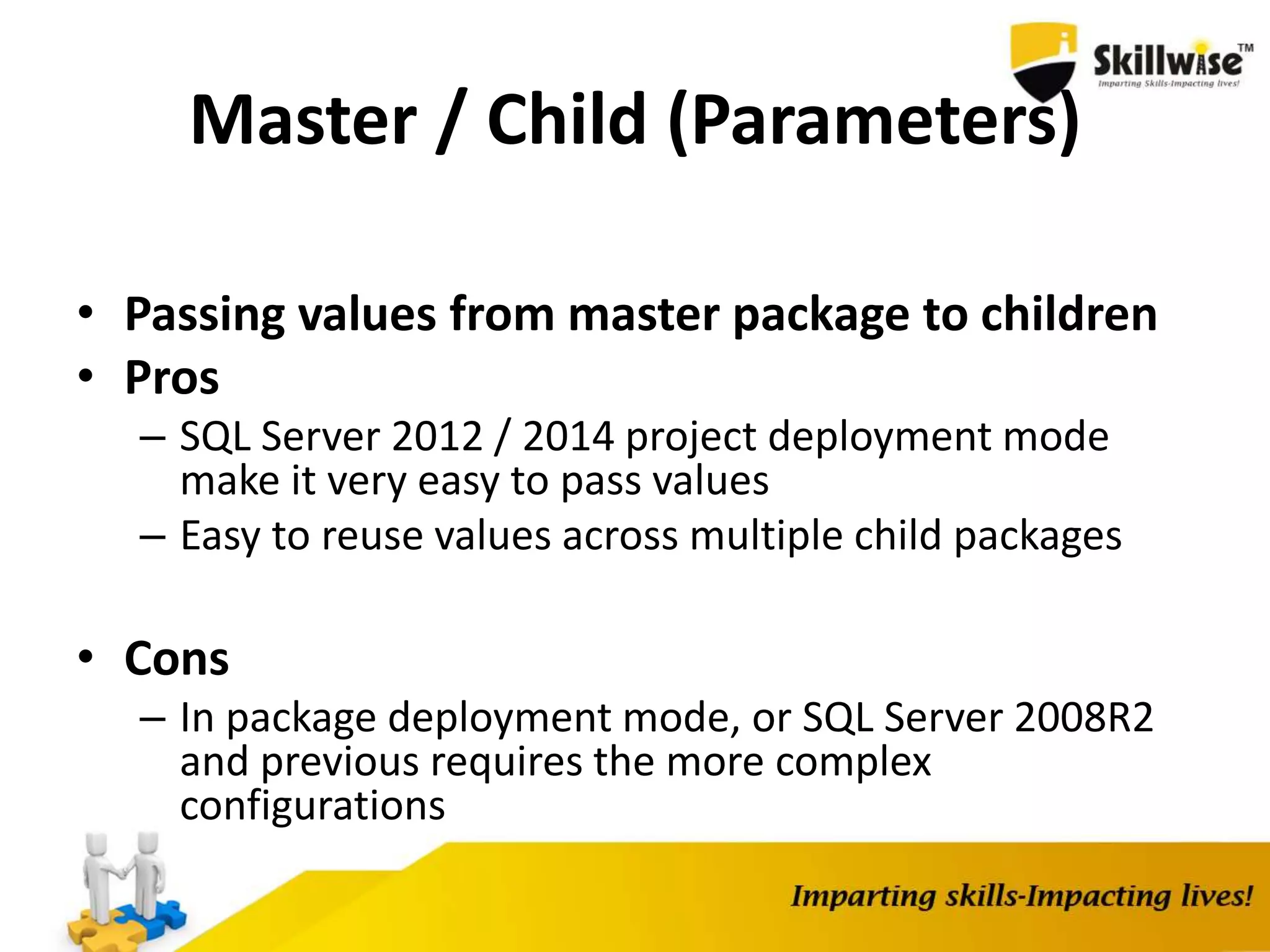 SKILLWISE-SSIS DESIGN PATTERN FOR DATA WAREHOUSING | PPTX