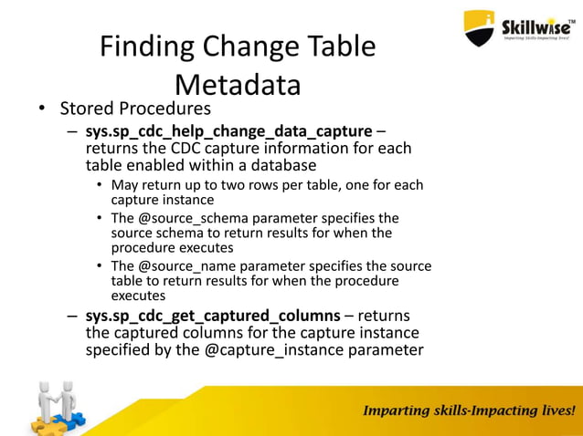 SKILLWISE-SSIS DESIGN PATTERN FOR DATA WAREHOUSING | PPT