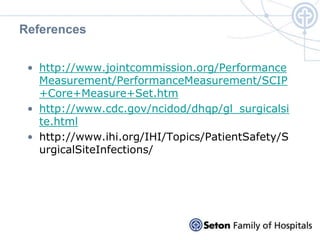 Surgical site infrction in the hospitals | PPT