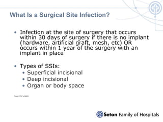 Surgical site infrction in the hospitals | PPT