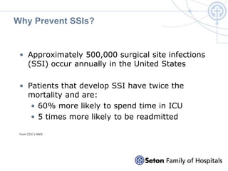 Surgical site infrction in the hospitals | PPT