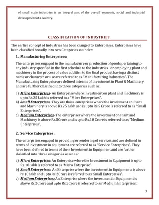 Small Scale Industries. | DOCX | Manufacturing Industry | Industries