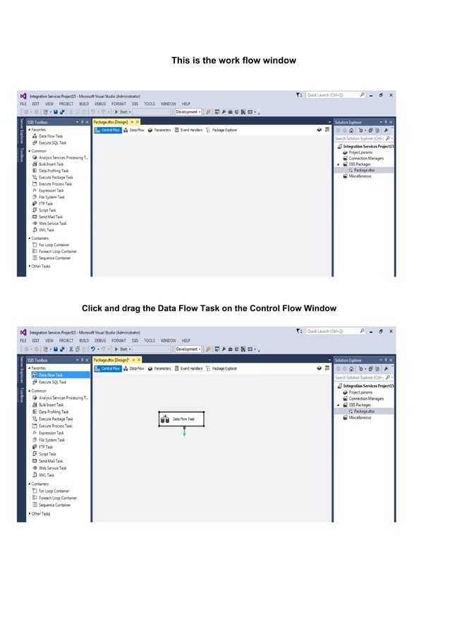 SSIS VISUAL STUDIO 2013 & SQL SERVER 2014 | PDF | Databases | Computer Software and Applications