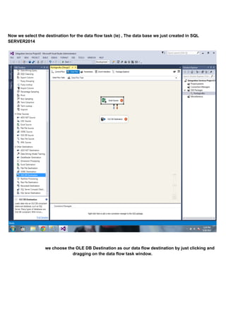 SSIS VISUAL STUDIO 2013 & SQL SERVER 2014 | PDF | Databases | Computer ...