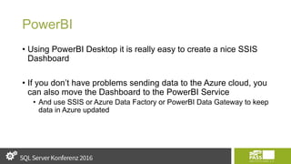 SSIS Monitoring Deep Dive | PPT