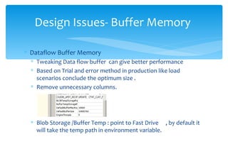 Ssis optimization –better designs | PPT