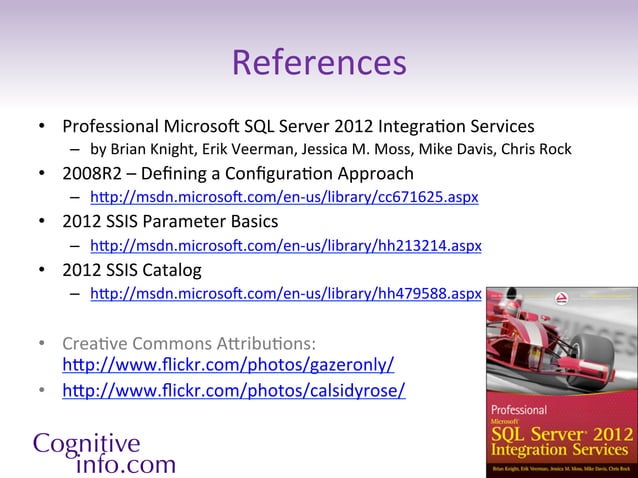 SSIS 2012: Parameters vs. Configurations | PDF | Databases | Computer Software and Applications