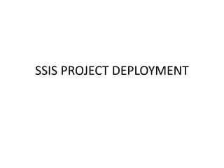 SSIS by Anjali | PPT