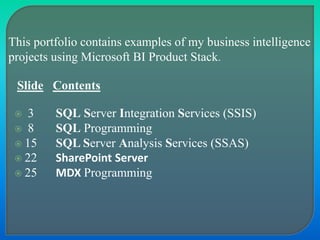 Ssis sql hb_li | PPT