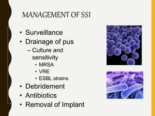 Surgical Site Infection updated by Manojit(MS) | PPTX