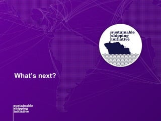 SSI workstream - Sustainable shipping rating schemes: How to use and improve sustainability ...