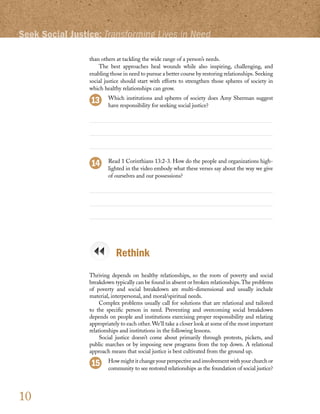 Seek Social Justice Guide: Lesson 1 | PDF