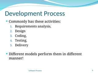 Software Development - ProcessModels - 1.ppt