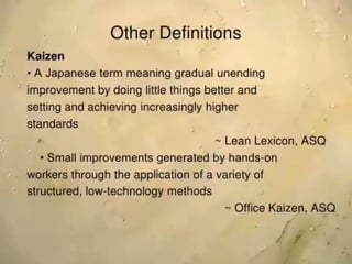 Ss kaizen | PPTX