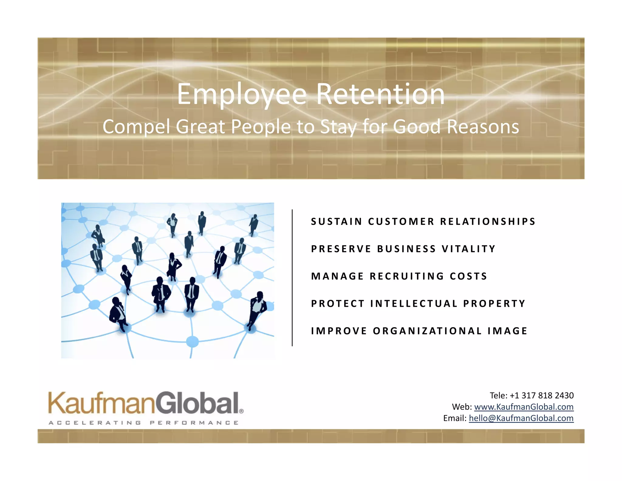 Employee Retention: Key Ways to Retain Your Top Talent | PDF