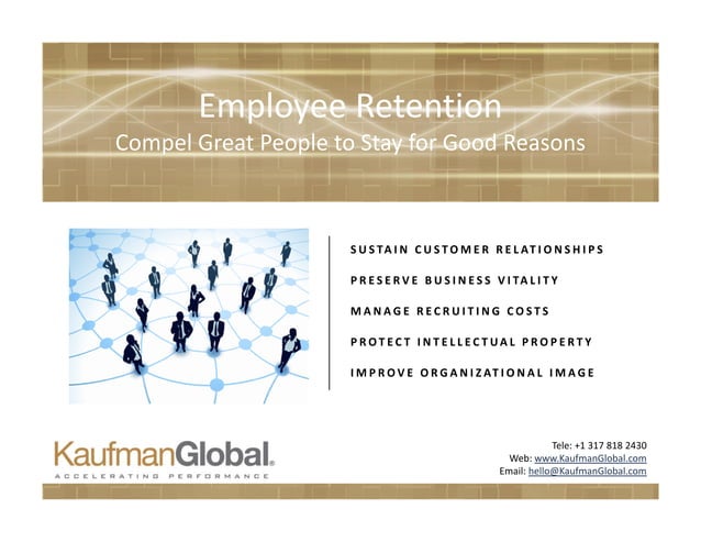 Employee Retention: Key Ways to Retain Your Top Talent | PDF