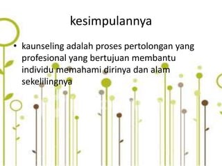 kaunseling di IPT | PPTX
