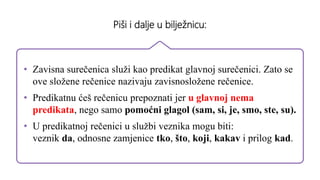S. S. Kranjčević, Pogled i Predikatna rečenica | PPTX