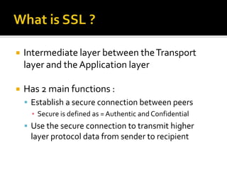 Introduction to SSL and How to Exploit & Secure | PPT