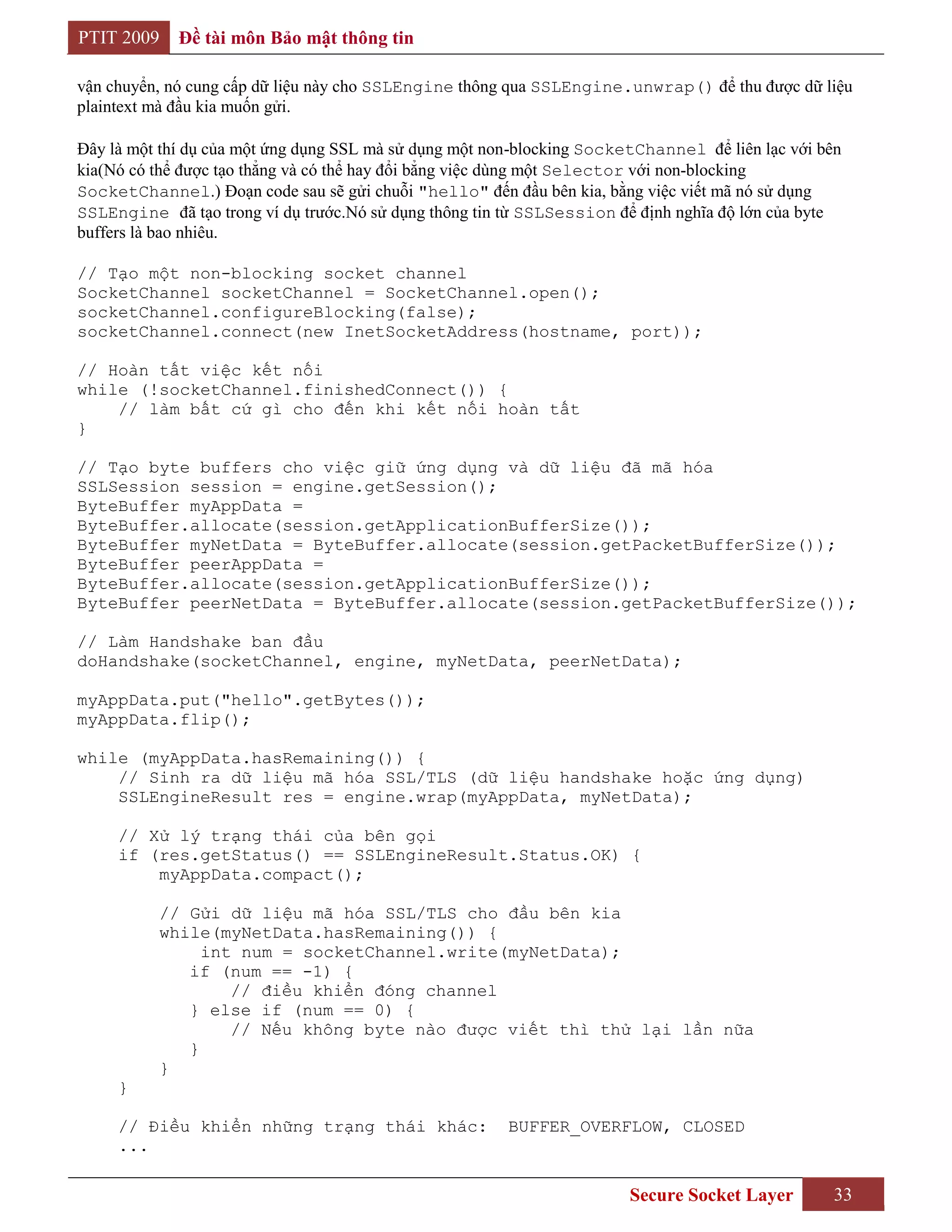 Giao thức bảo mật SSL | PDF