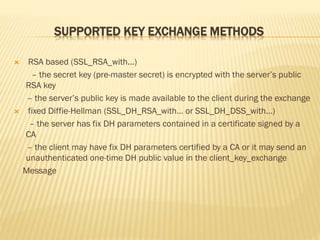 Ssl (Secure Socket Layer) | PPT