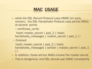 Ssl (Secure Socket Layer) | PPT