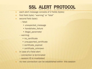 Ssl (Secure Socket Layer) | PPT