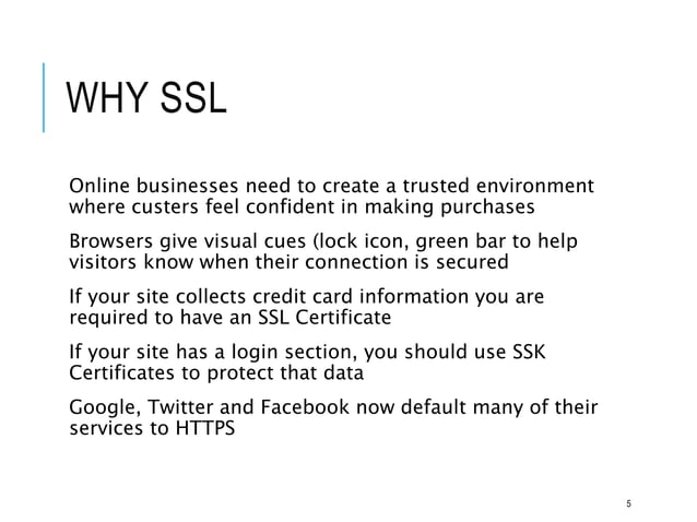 Ssl | PPT