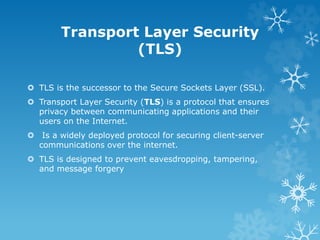 Ssl and tls | PPTX